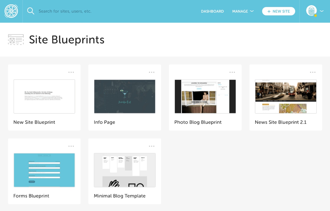 Flywheel | Build sites faster with Blueprints