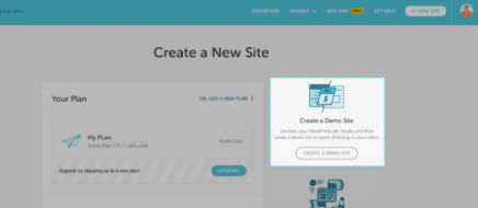 Flywheel | Demo sites on Flywheel