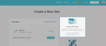 Flywheel | Demo sites on Flywheel