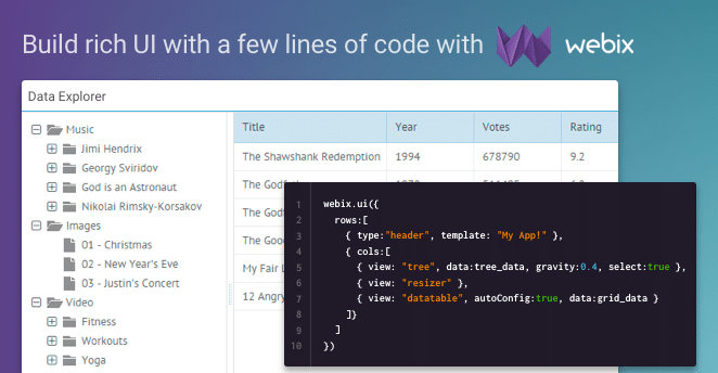 Flywheel | 30 JavaScript frameworks and libraries to check out in 2017