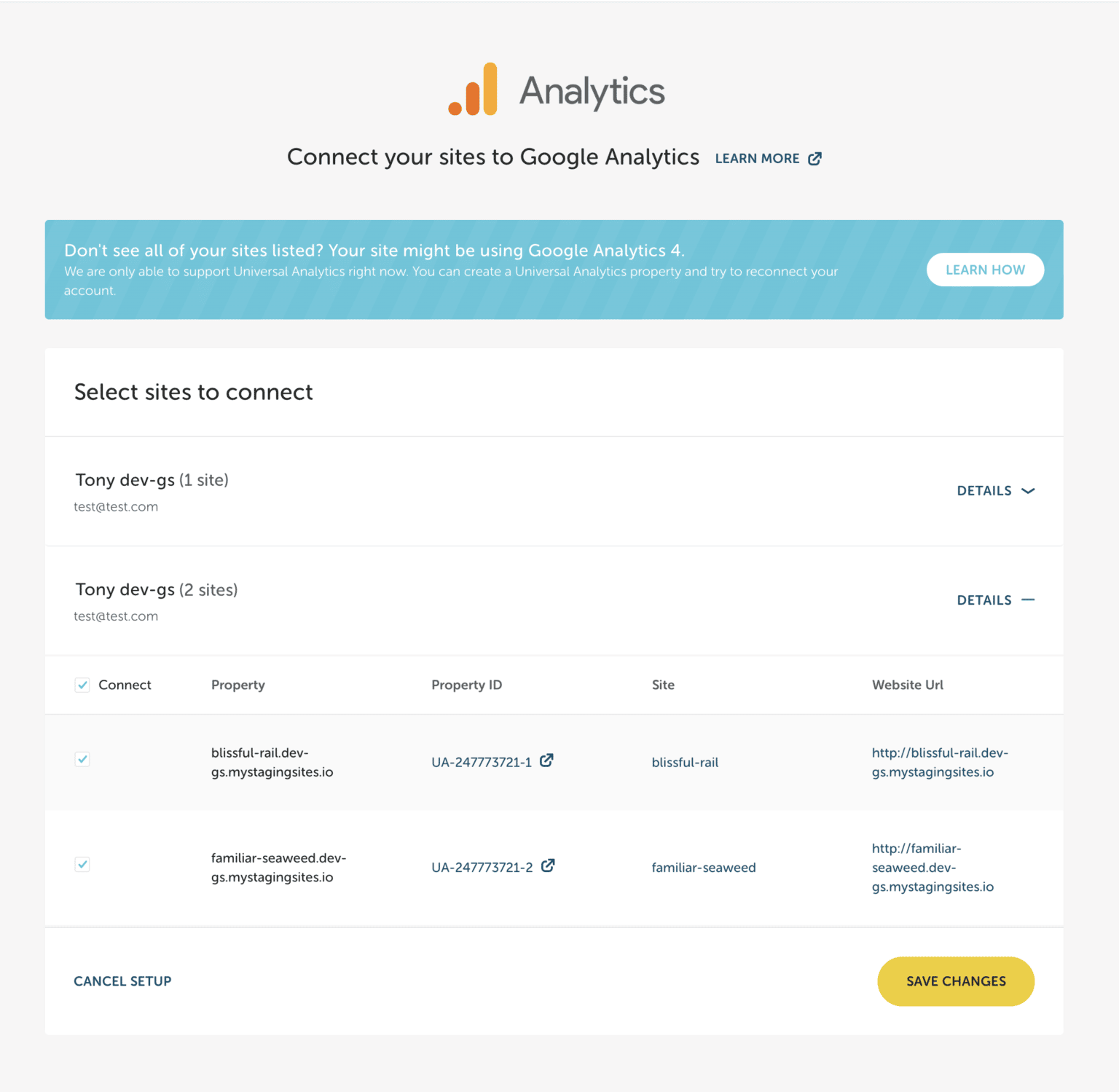 Flywheel | Google Analytics: Fix My Property