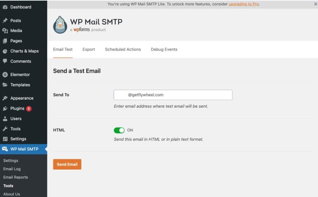 Flywheel | SMTP and Flywheel